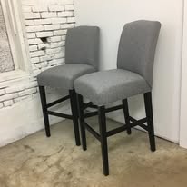Maggie Upholstered Bar Stools(Final Sale) – Interior Design by Emily
